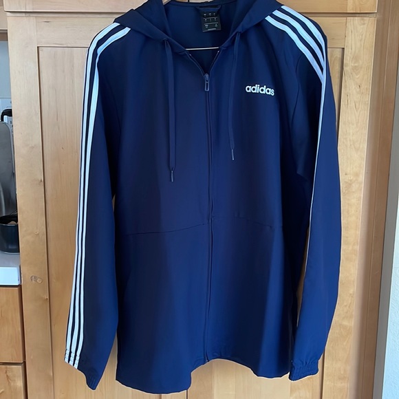 adidas | Jackets & Coats | Mens Adidas Lightweight Zip Jacket | Poshmark